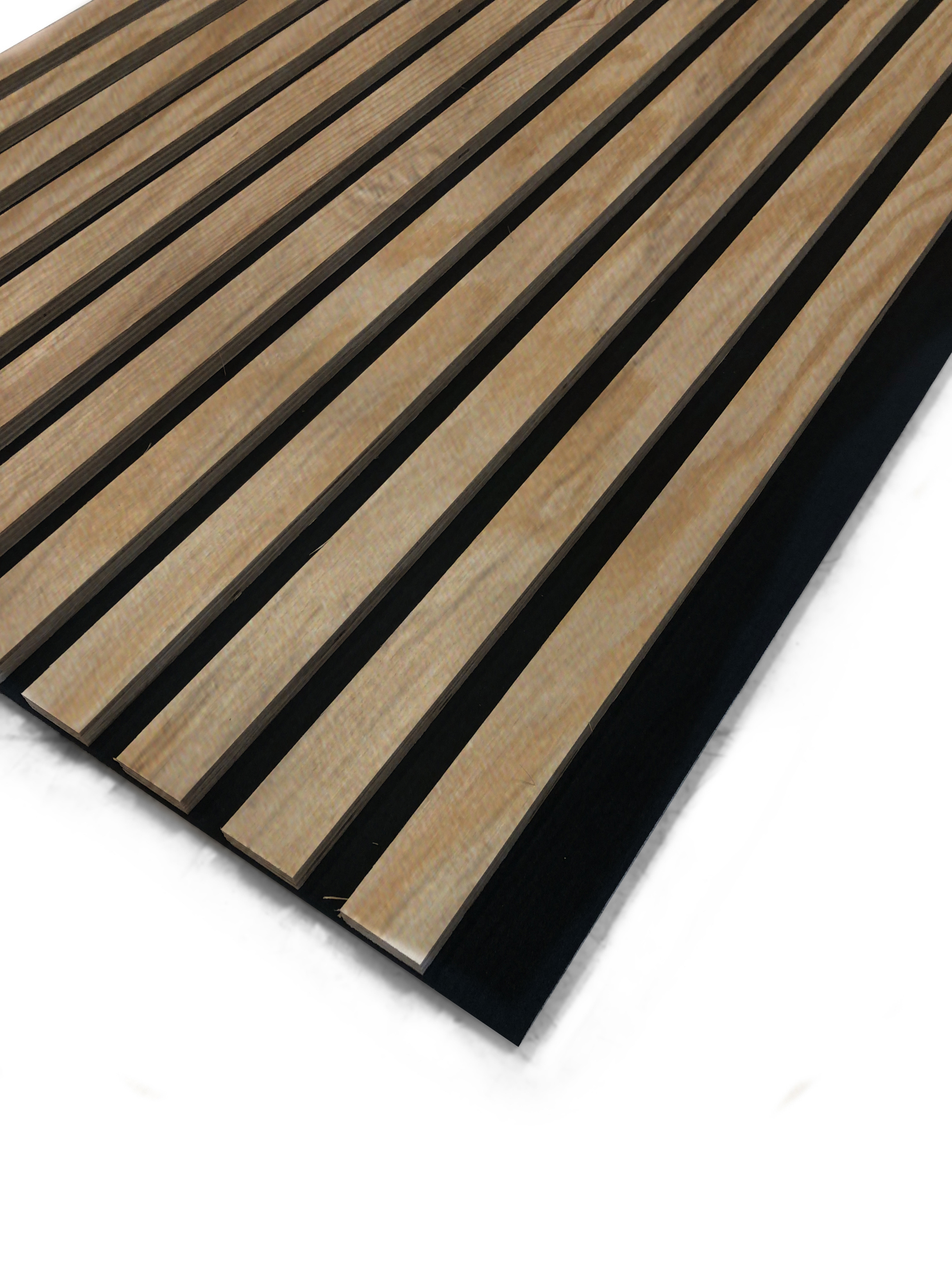 Akustikpanel Klassisk Oljad ek 12 ribbor - Lundbergs