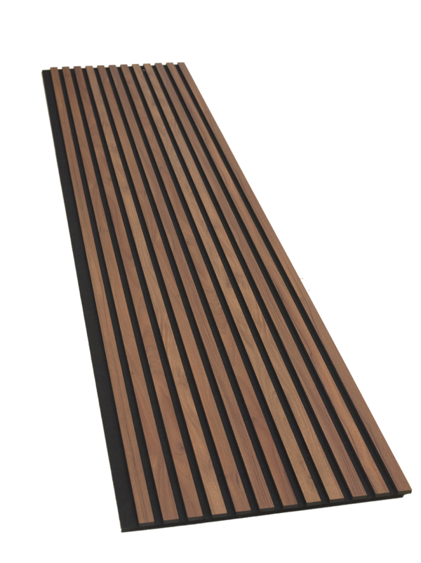 Akustikpanel Klassisk Valnöt 12 ribbor - Lundbergs